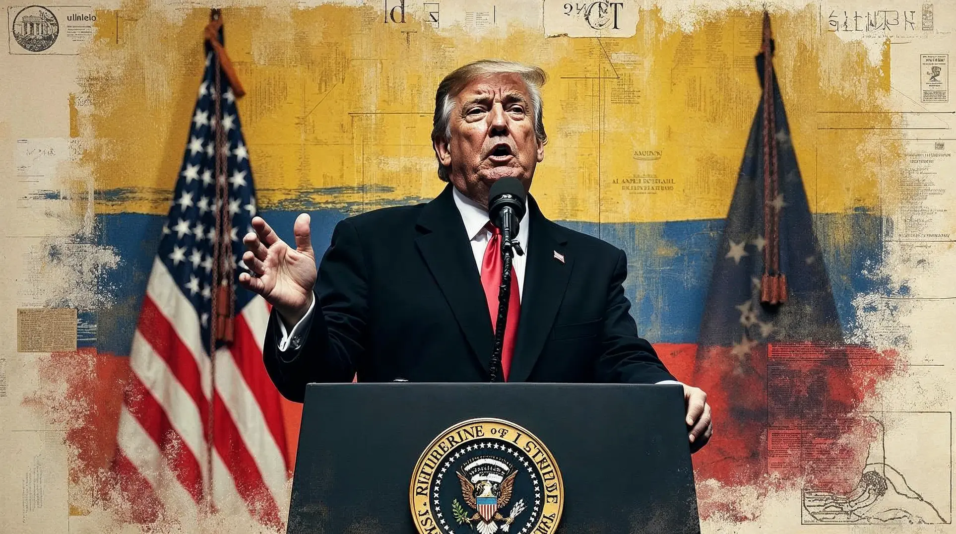 Trump says US will 'run' Venezuela after military strike